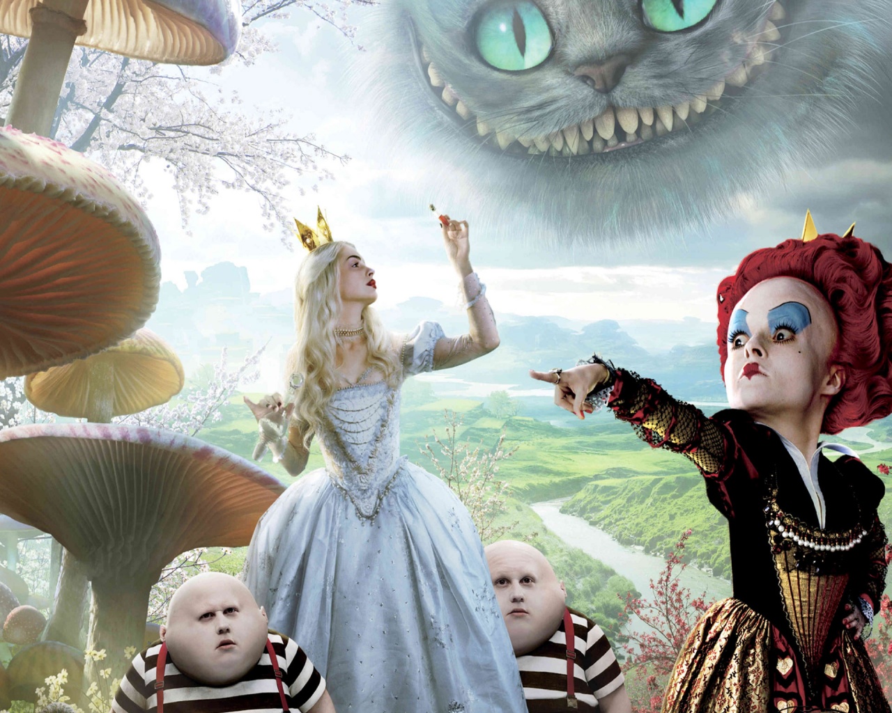 2010 Alice in Wonderland Wallpapers in jpg format for free download