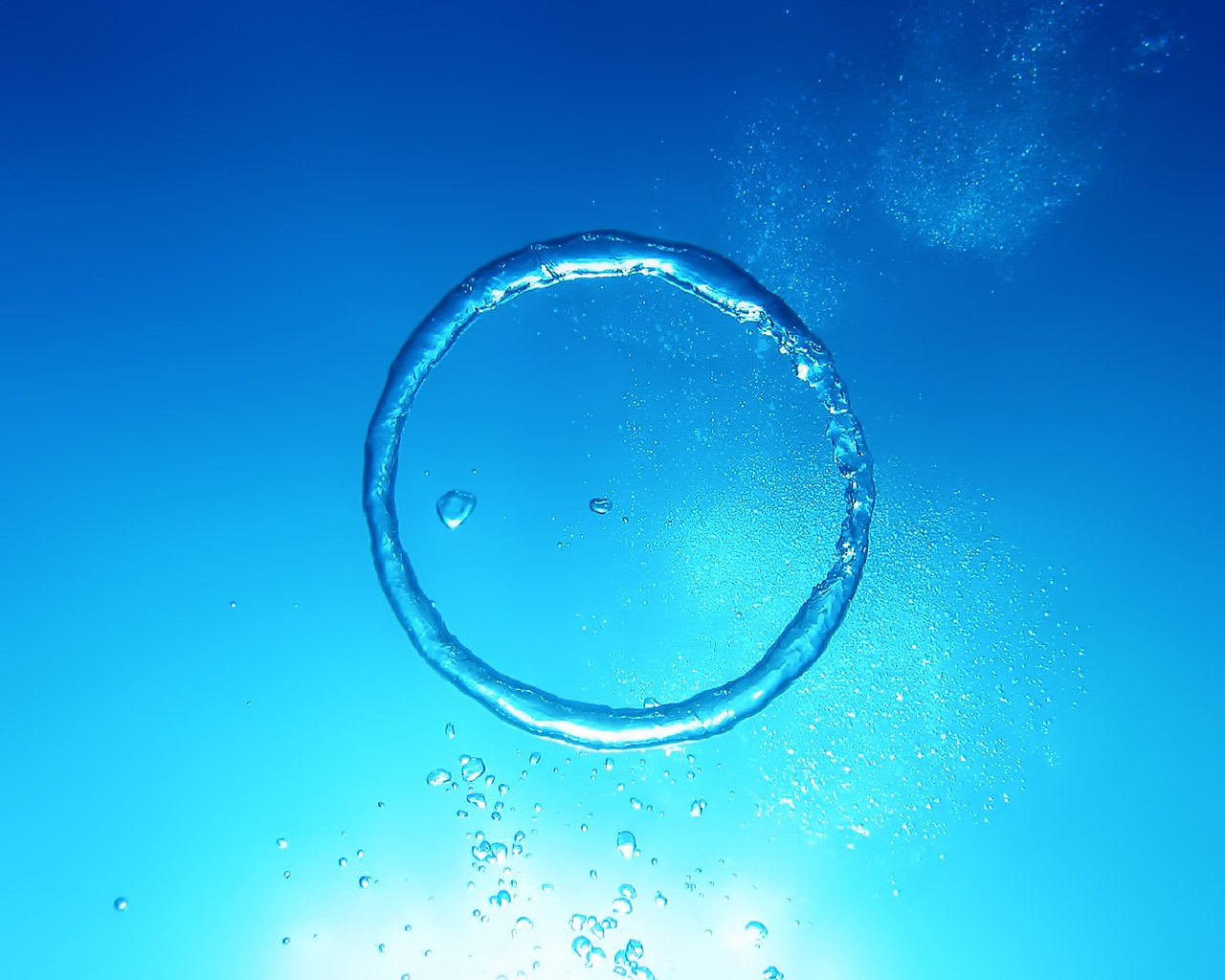 Water Circle Wallpaper Abstract 3D Wallpapers in jpg format for free ...