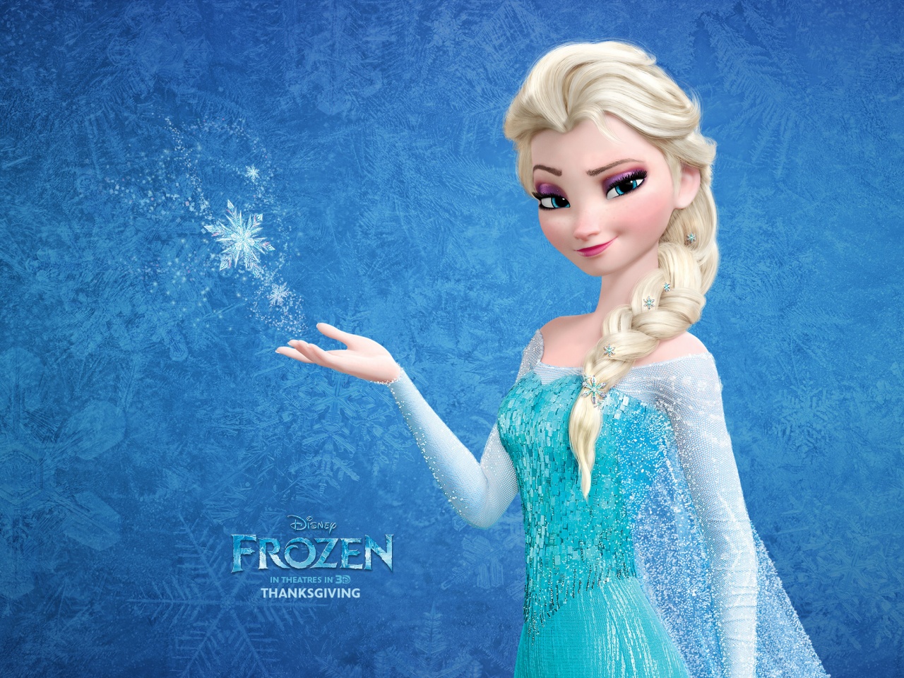 Snow Queen Elsa in Frozen Wallpapers in jpg format for free download